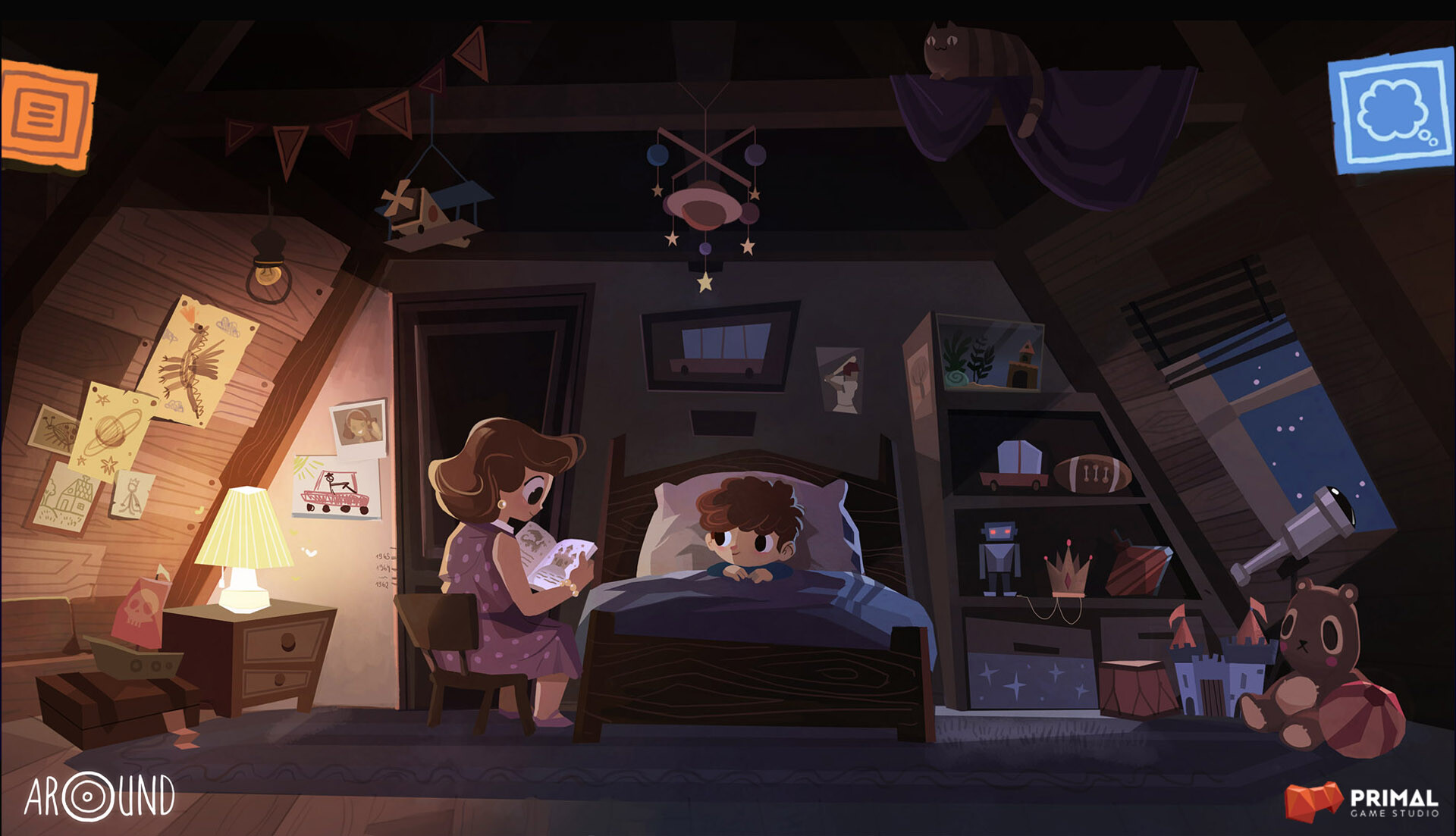 ArtStation - Little David's room