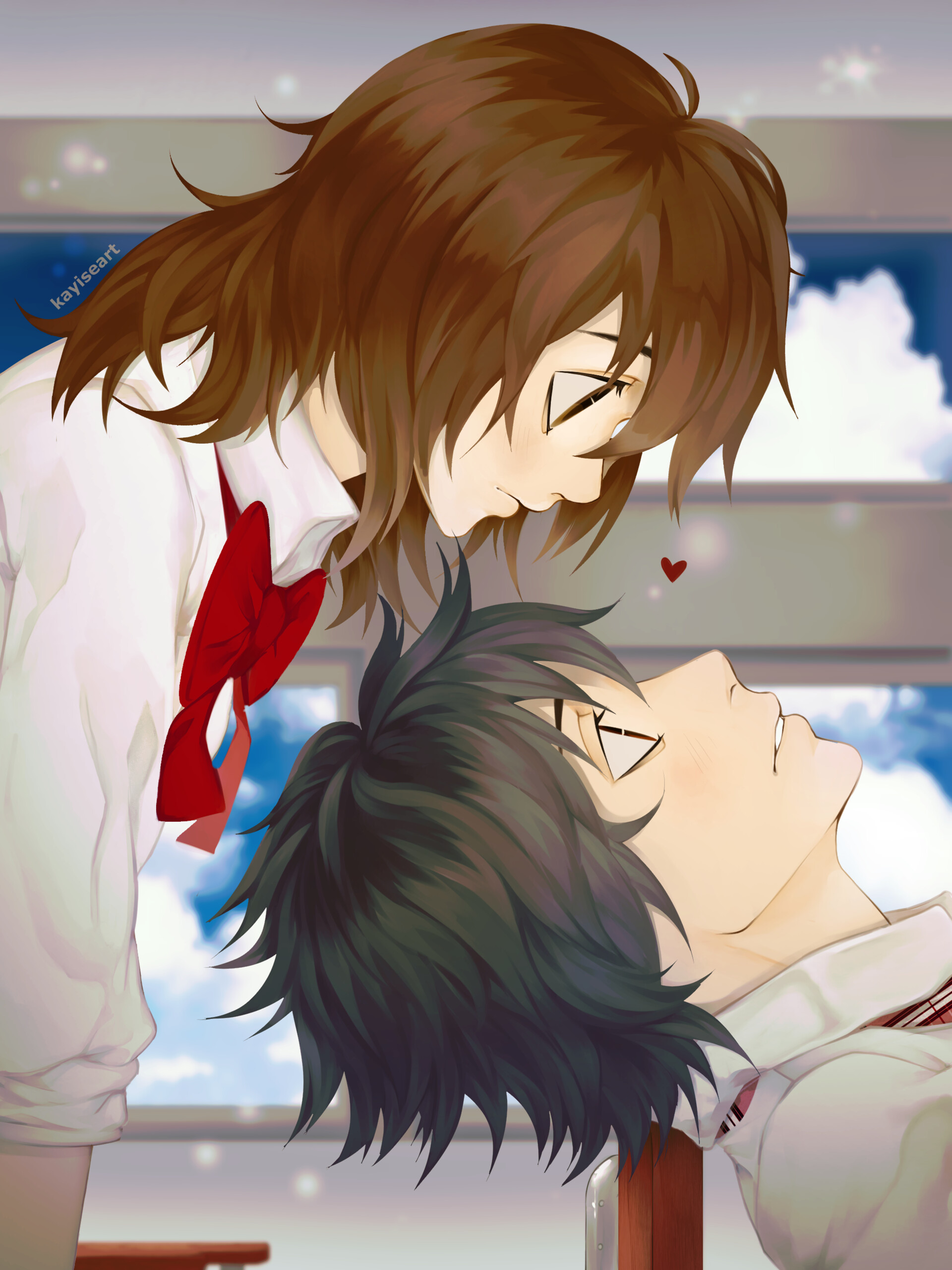 ArtStation - Ao Haru Ride