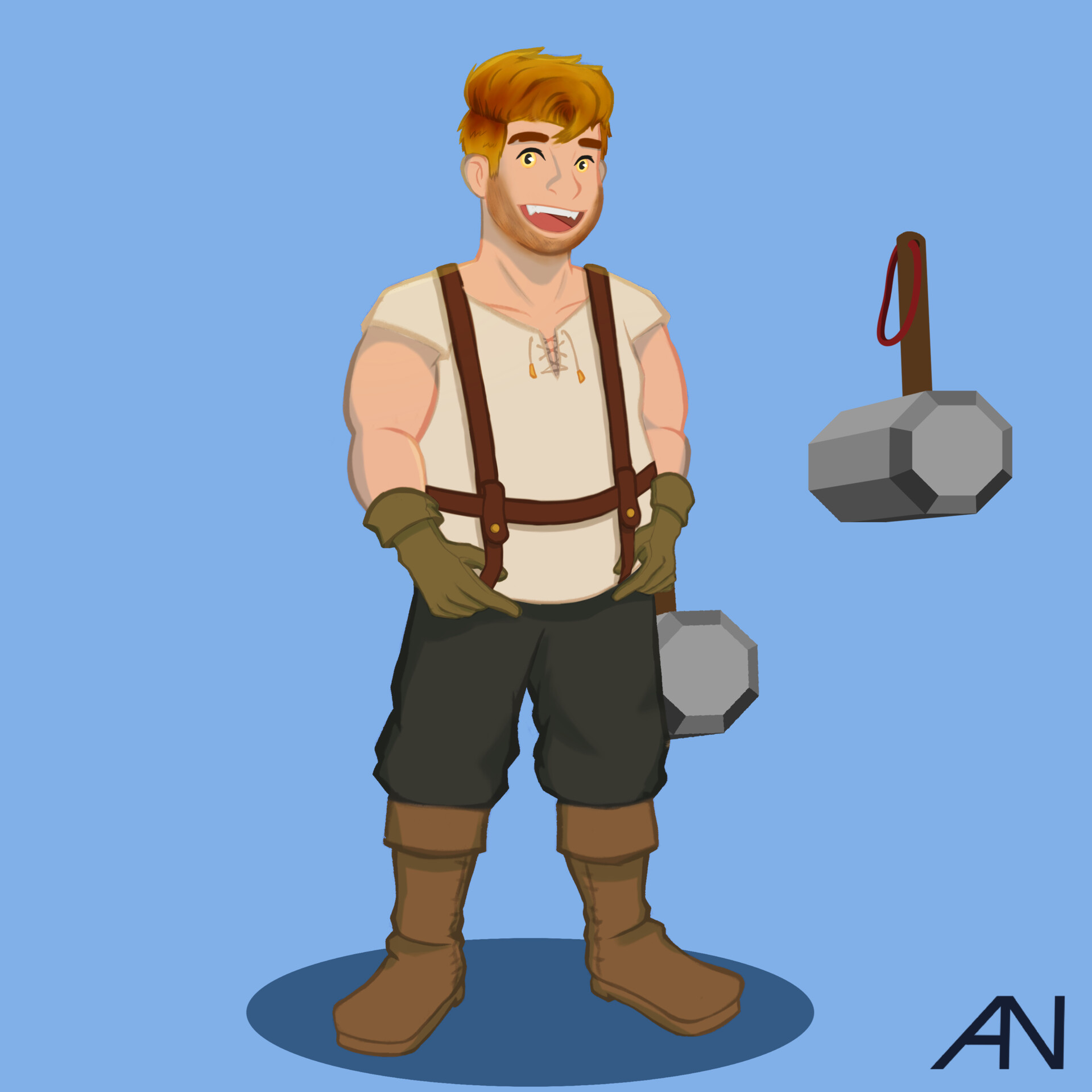 ArtStation - DnD Character: Brandy