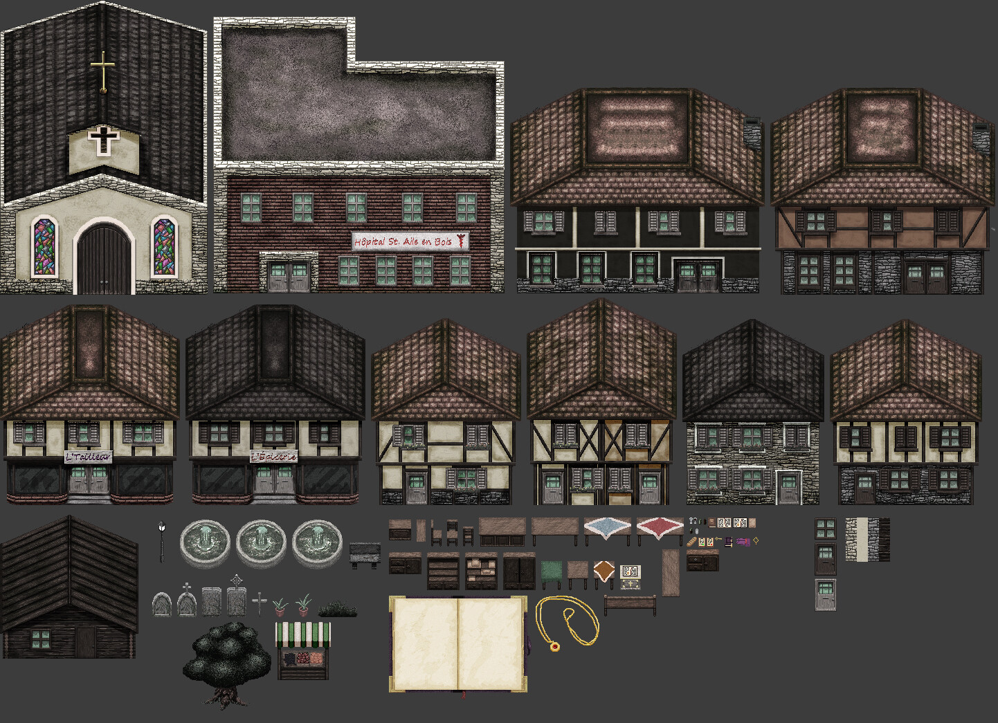 ArtStation - Pixel environment project