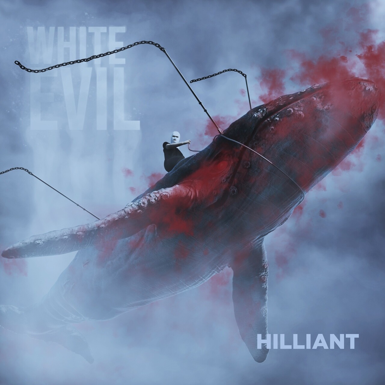 ArtStation - «WHITE EVIL» [cover art]