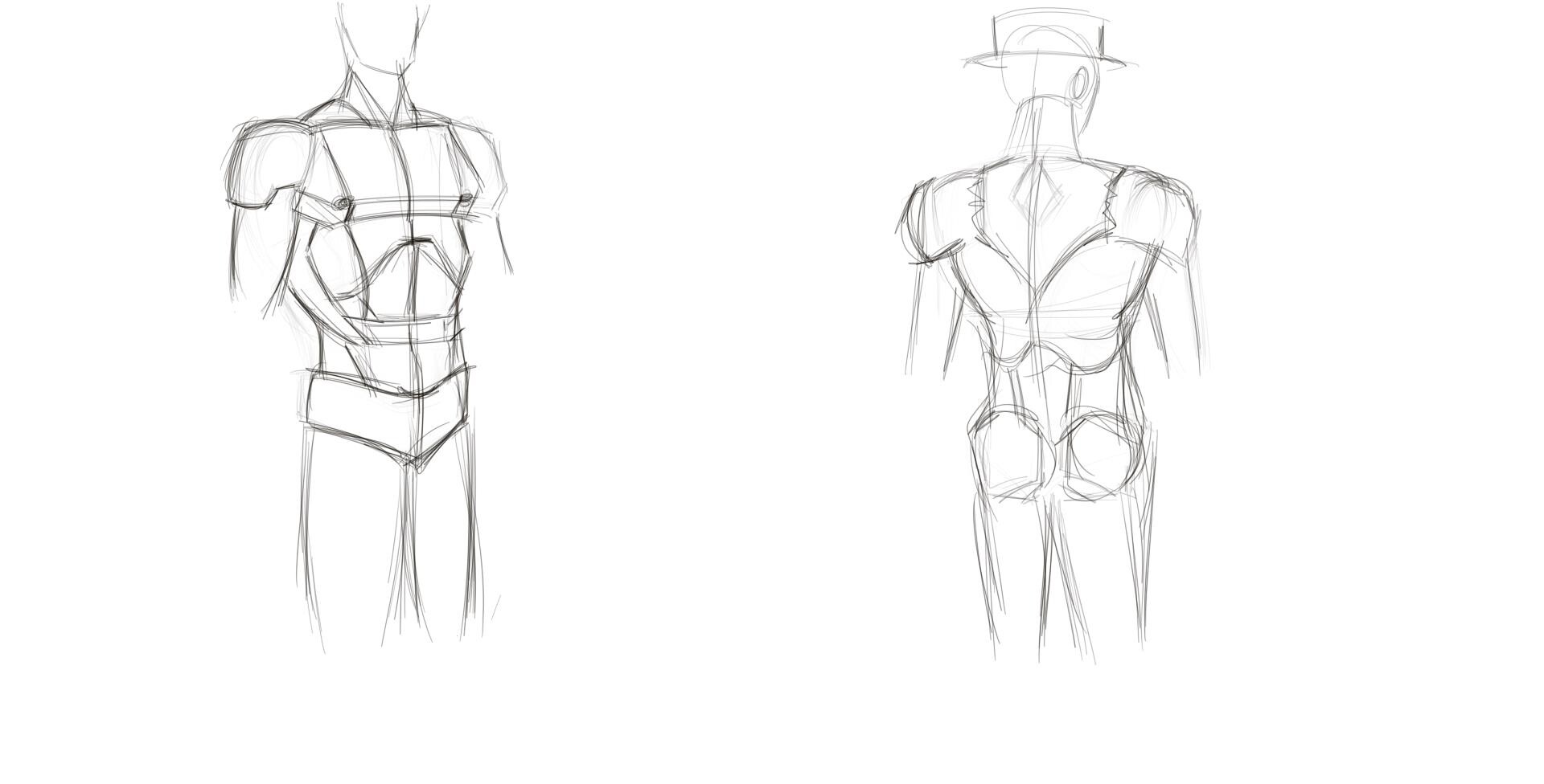 ArtStation - Torso studies