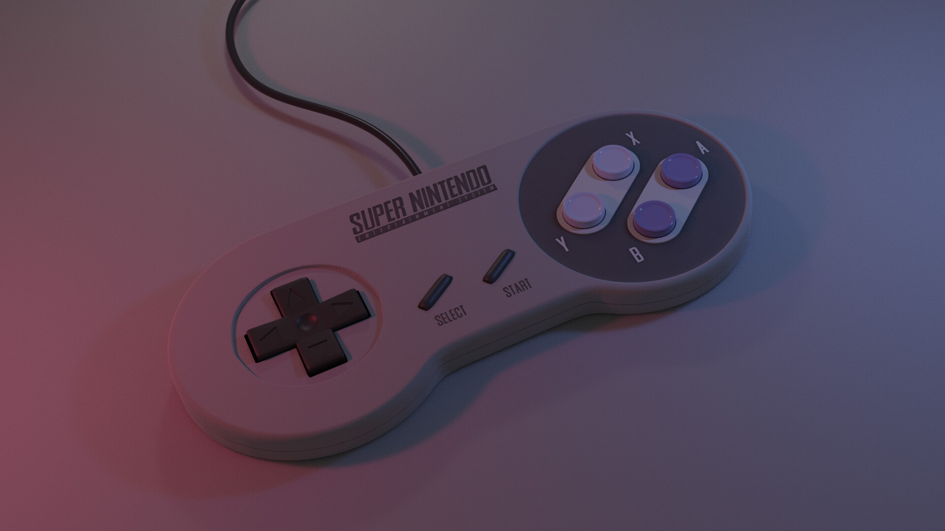 ArtStation - Super Nintendo Controller