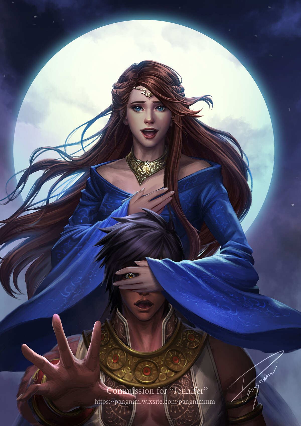 ArtStation - The voice and the mask 2