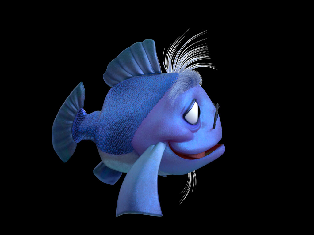 Alejandra Miranda - Merlin as a fish