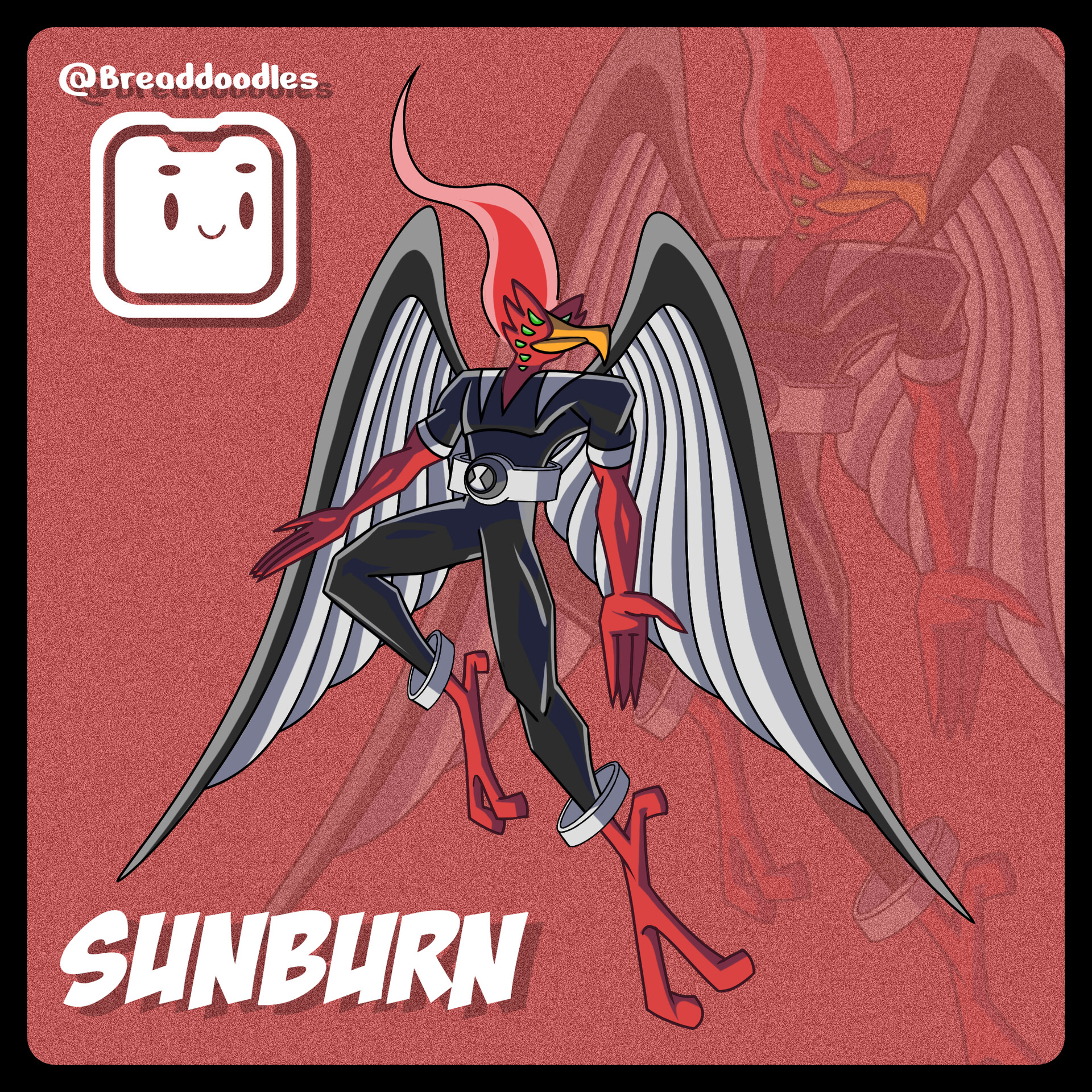 ArtStation - Sunburn Oc Ben 10 alien By Breaddoodles