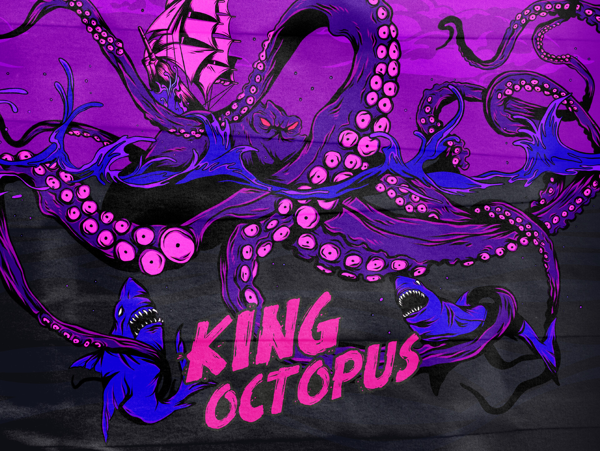 ArtStation - King Octopus