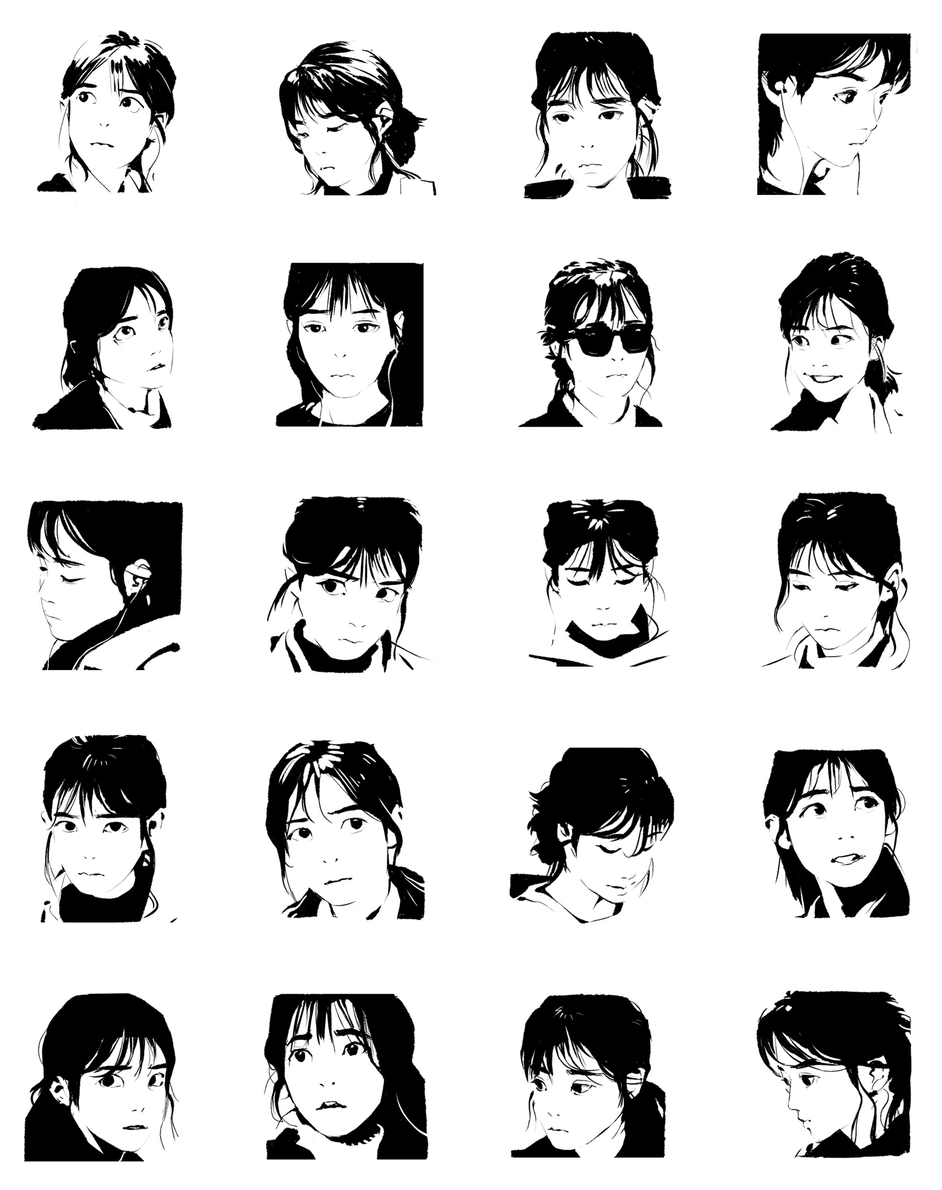 ArtStation - emotion study