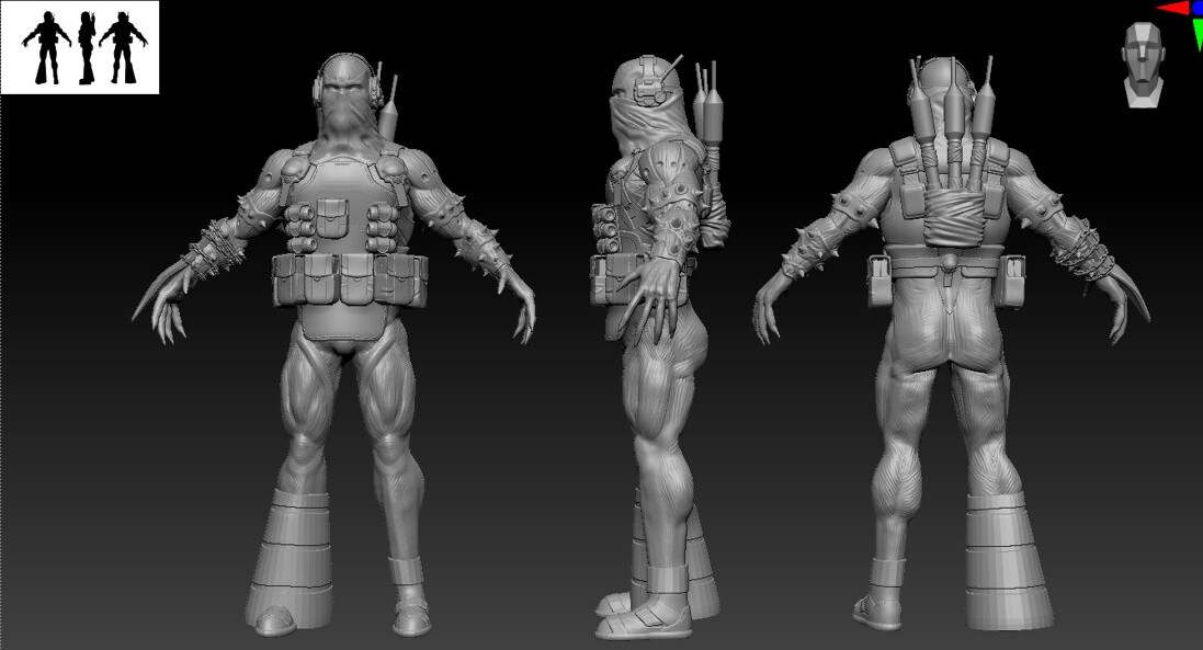 ArtStation - Spawn Commando Cover 270#