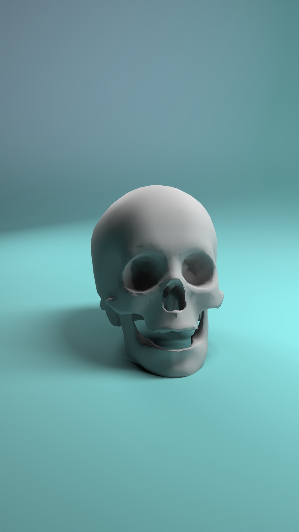 muskan nandwana - skull retopology