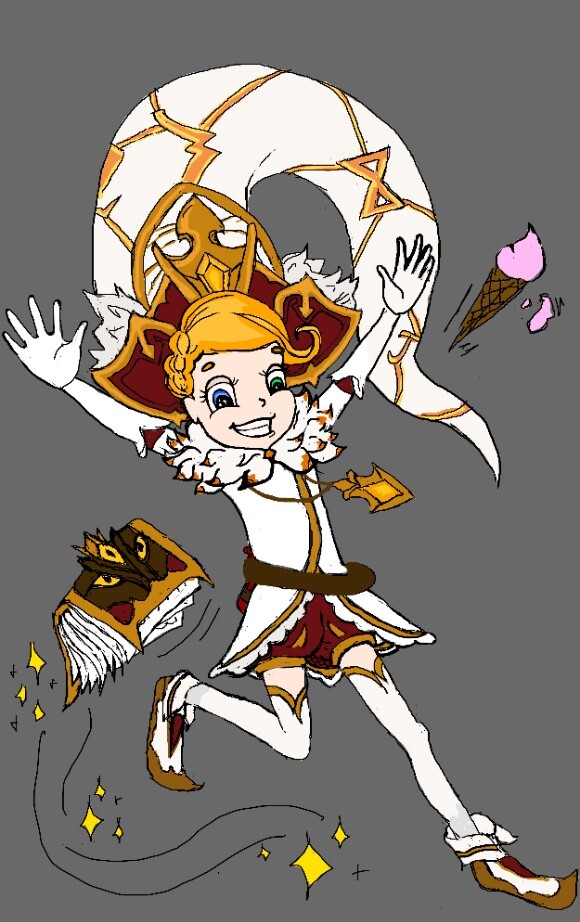 ArtStation - Prestige Arcanist Zoe Old-Cartoon edition