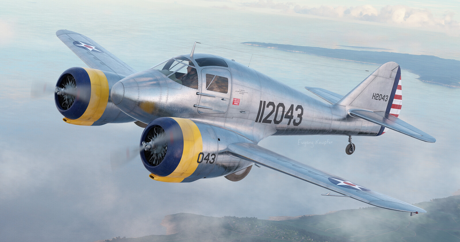 ArtStation - Curtiss-Wright AT-9 Jeep