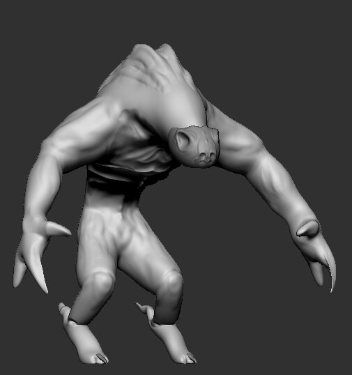 ArtStation - Primal bone creature