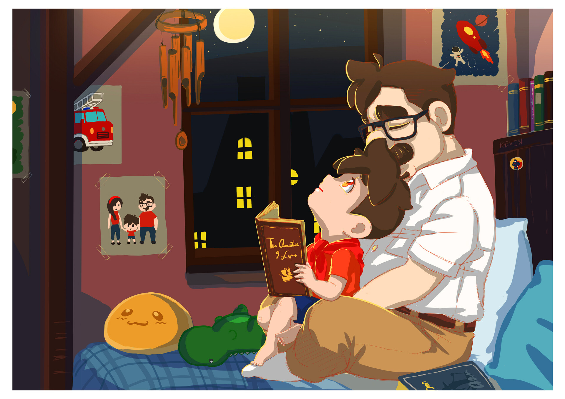 ArtStation - Crayon - Bed Time Story