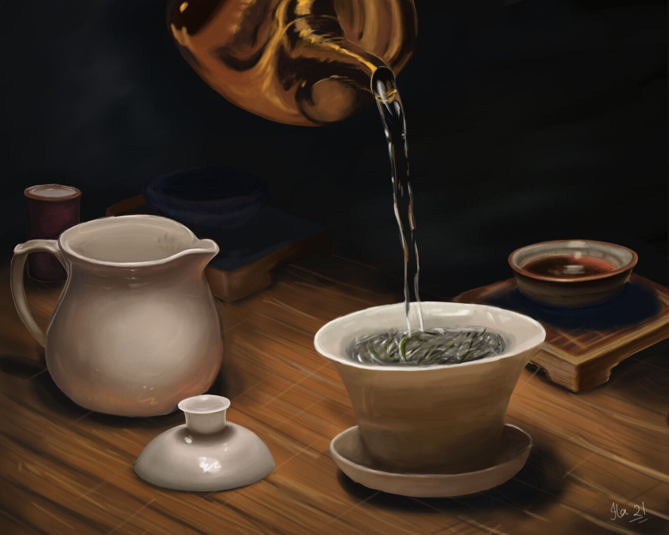 ArtStation - still life study