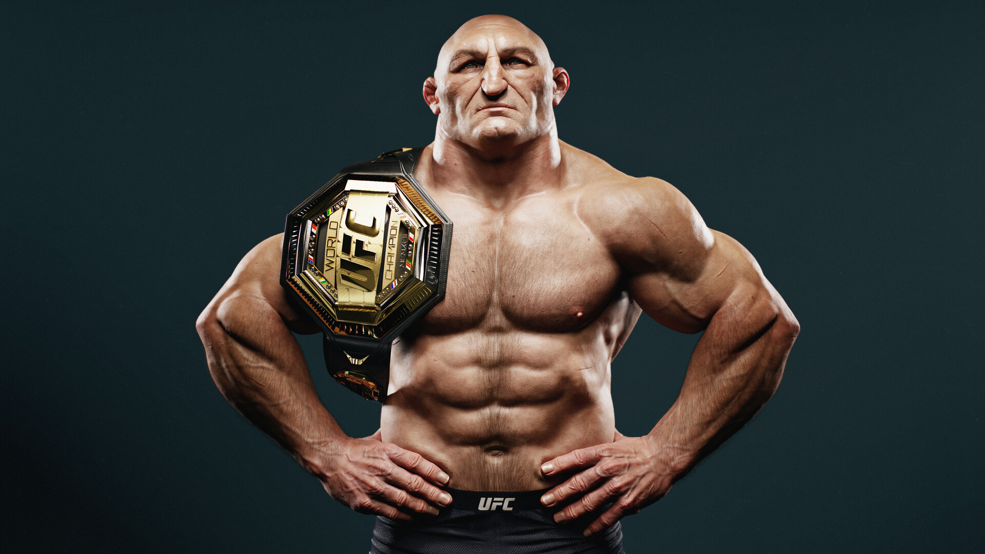 ArtStation - Bully - UFC Fighter - Real time