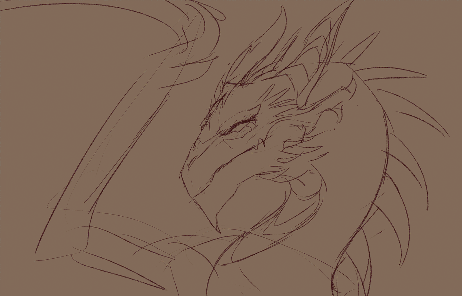 how to draw inferno dragon