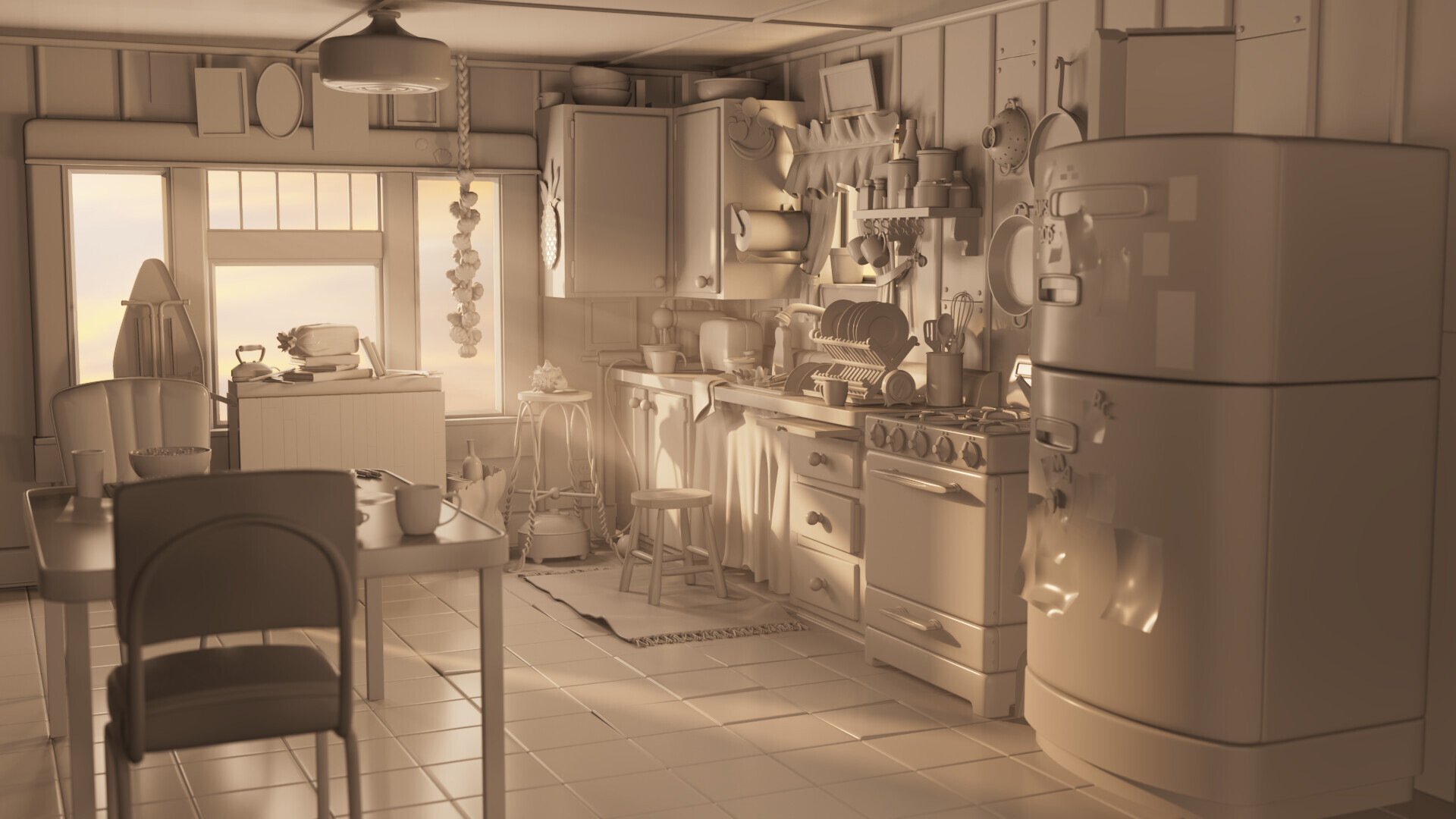 ArtStation - Stephane Benain | Base Light