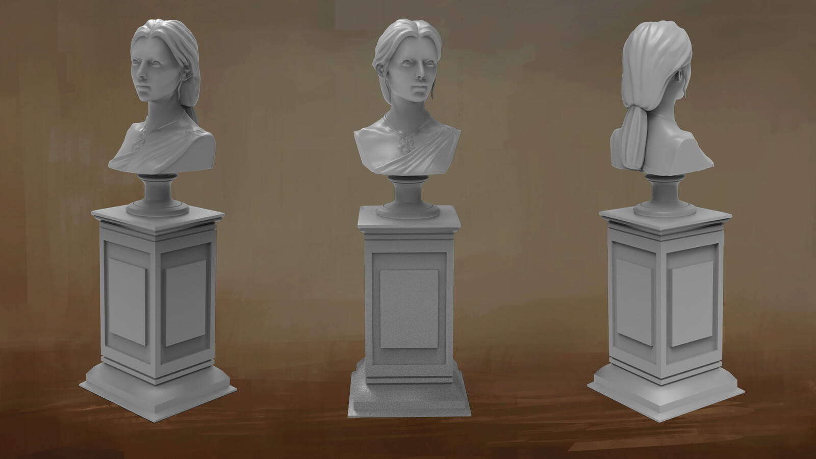 Anaïs Mazataud - Chioné Statue - VASSILIS