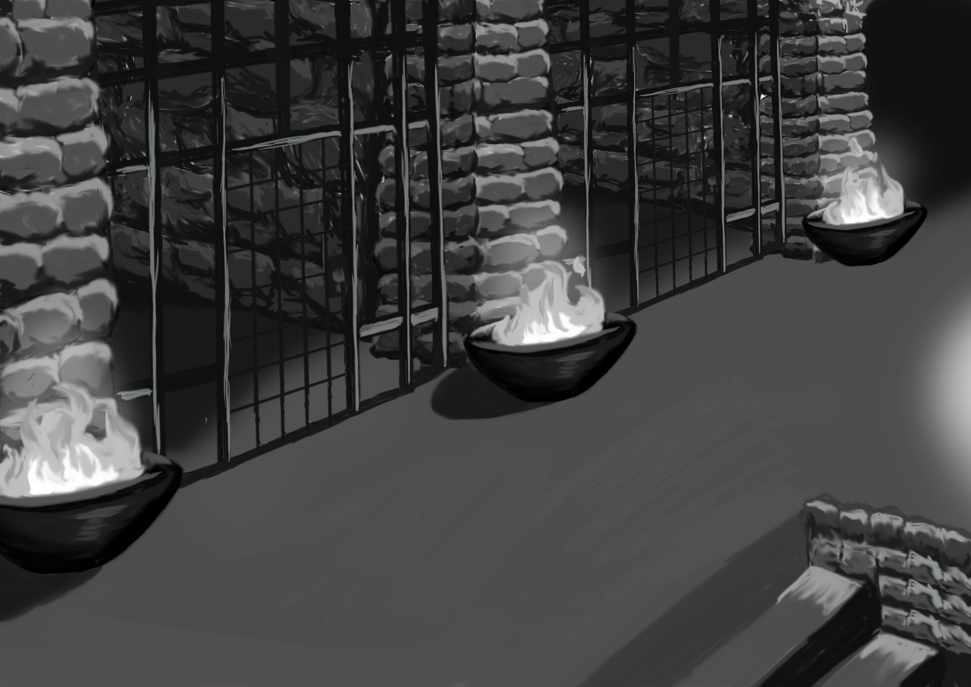 ArtStation - Dungeon Cells