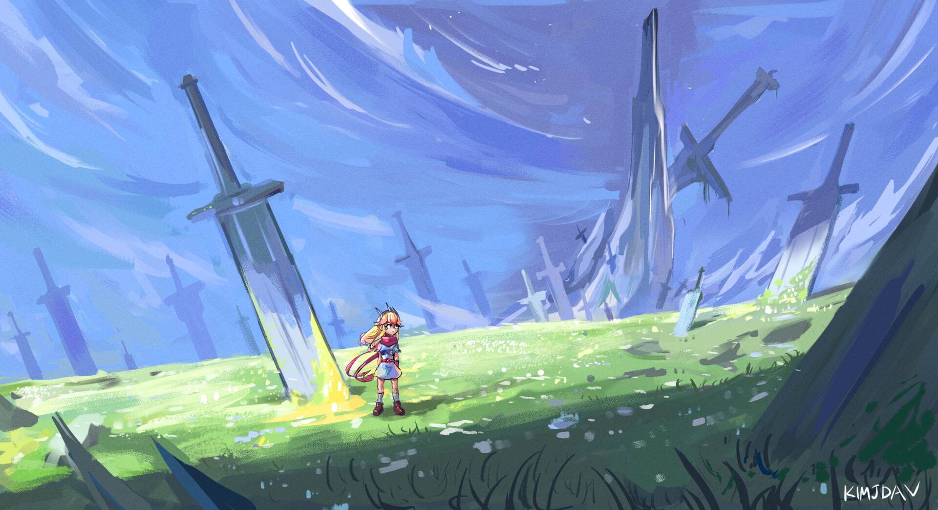 ArtStation - On the Edge of Mt. Atlas