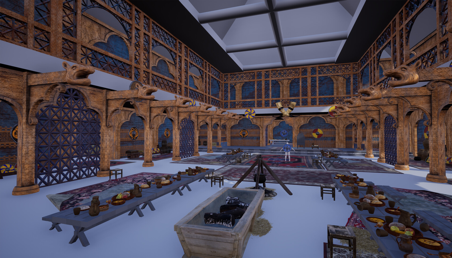 Vighnesh Pawar - Great Vikings Hall - Environment Design UE4
