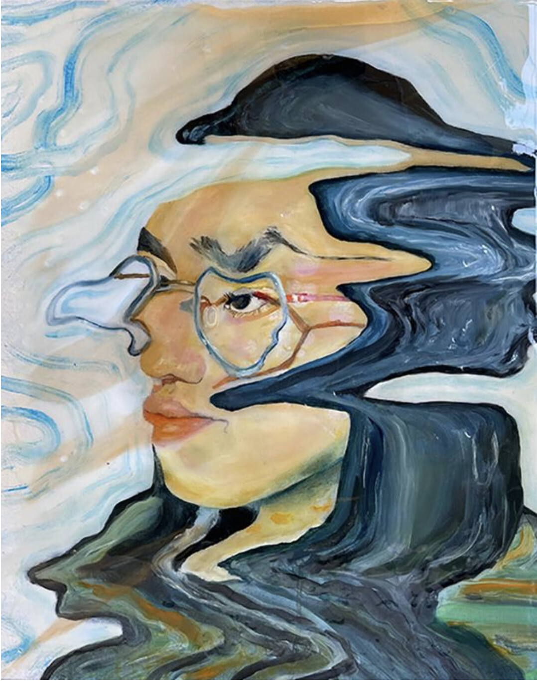 distortion a level art