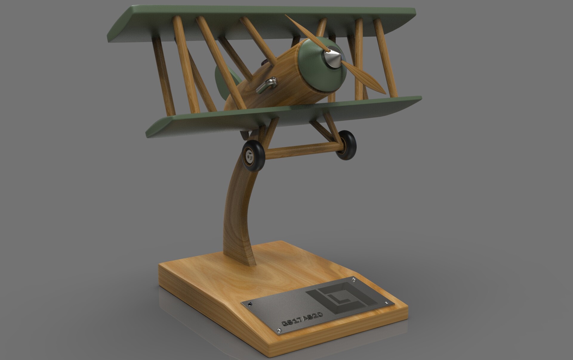 ArtStation - wooden plane