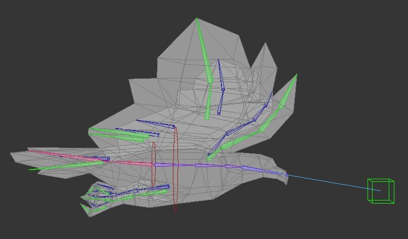 ArtStation - Bird Flight Cycle