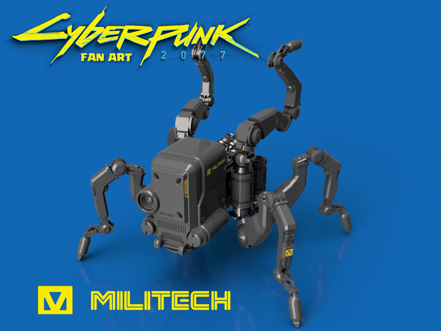 ArtStation - Cyber Bot