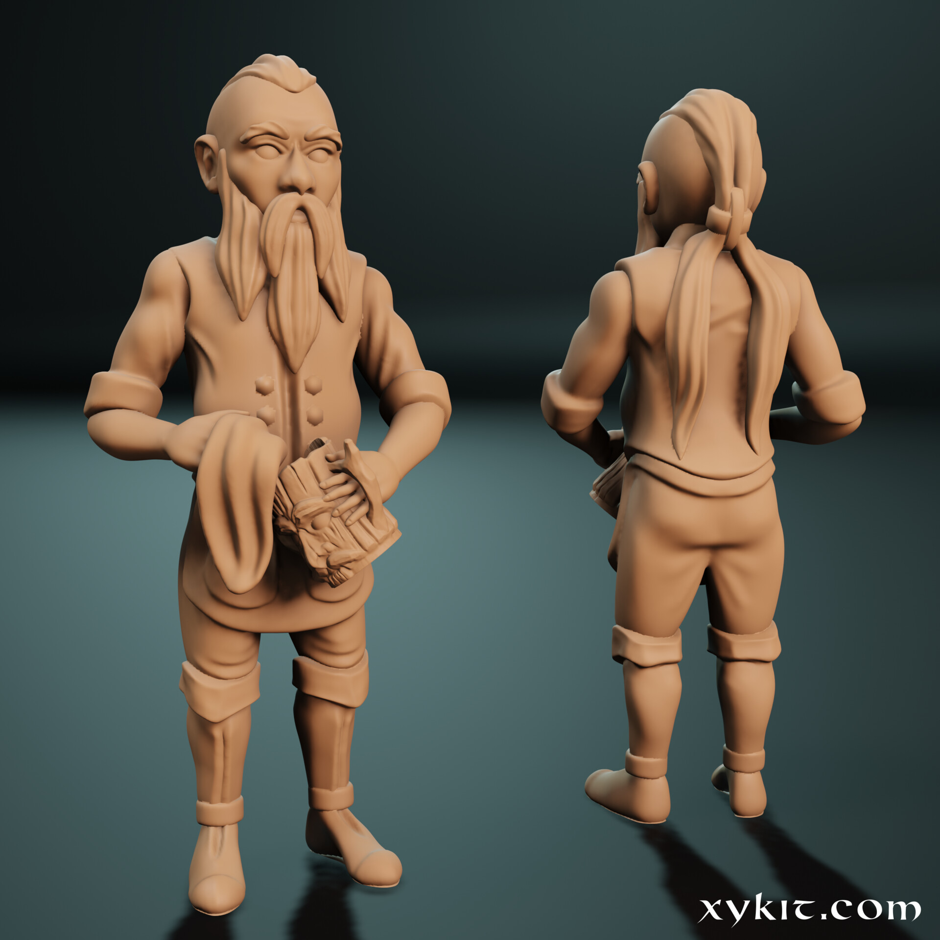 ArtStation - The Barkeep, Double - Barrel Tavern - Riddleroot Forest