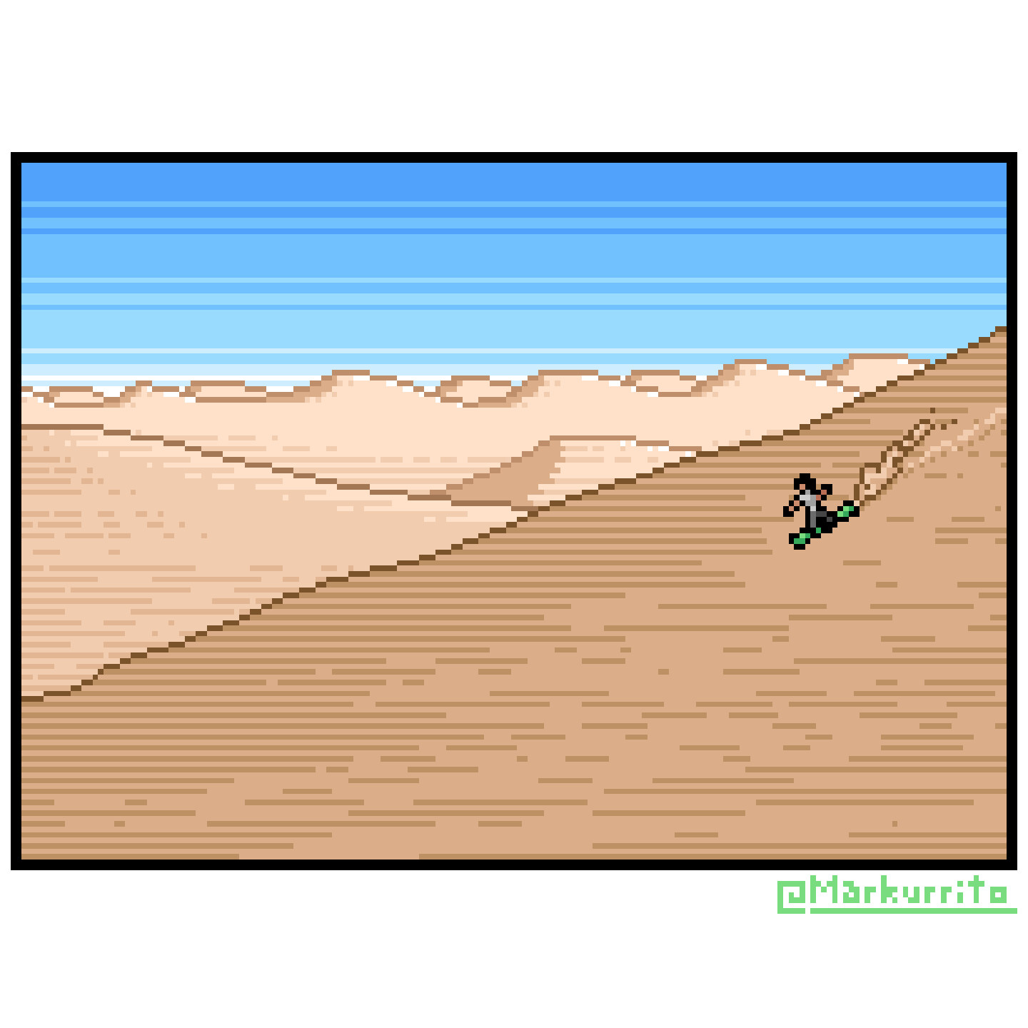 ArtStation - Sandboarding in Peru