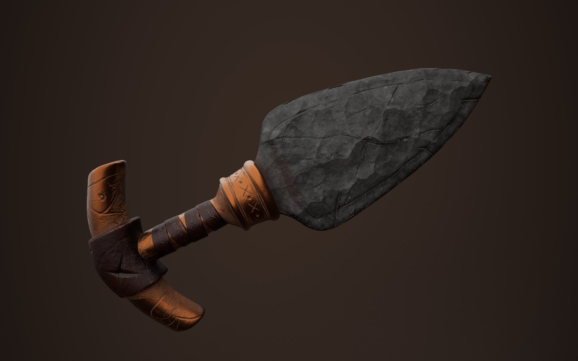 ArtStation - Stylized Dagger (3 Skin)