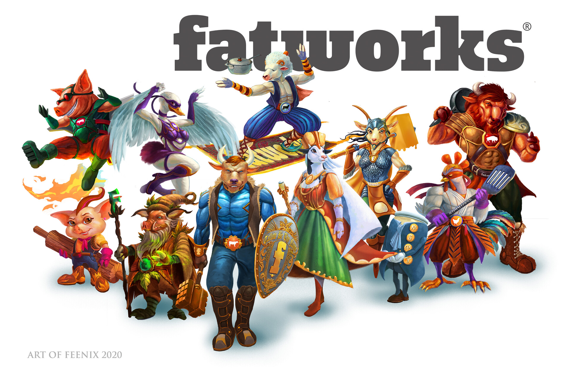 ArtStation - HEALTHY FATS!