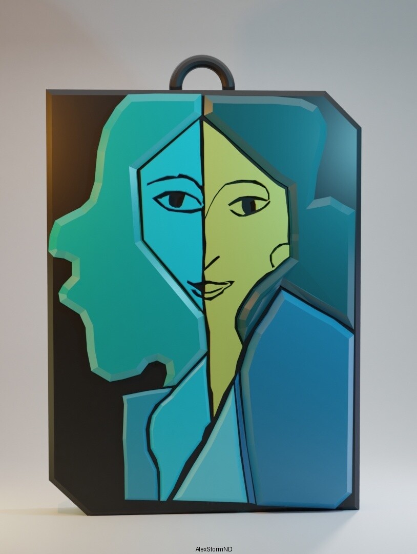 ArtStation - Interpretation Portrait of Lydia Delectorskaya, Matisse