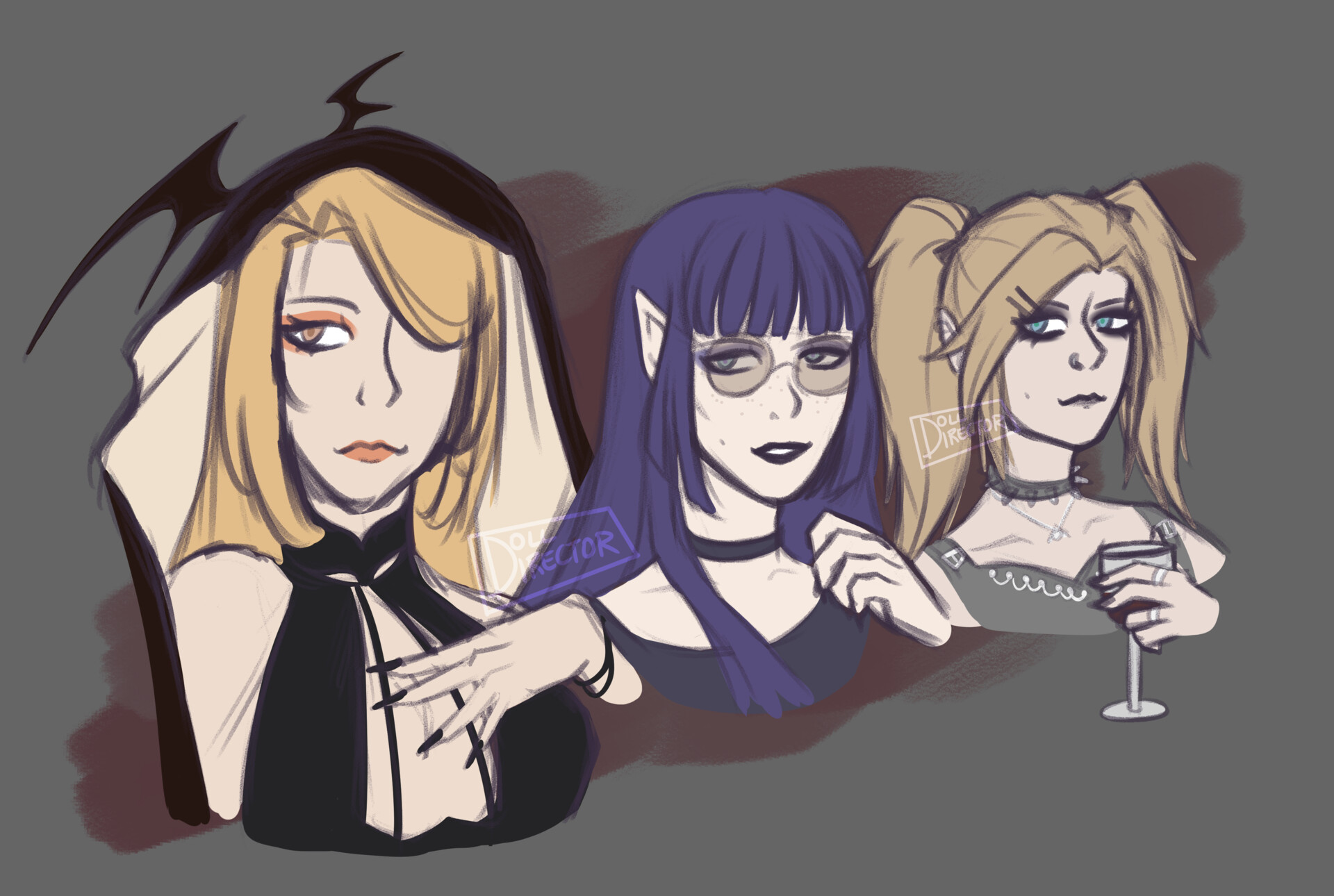 Courtney - Vampire girl council