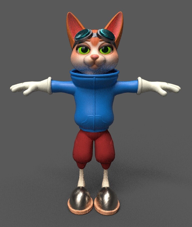 ArtStation - Blinx The Timesweeper