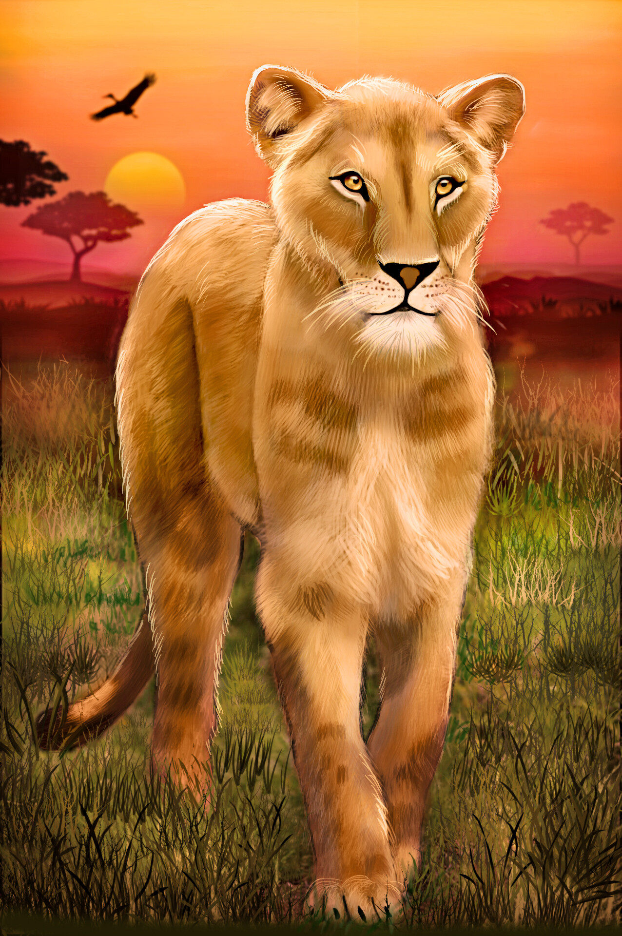 ArtStation - Lioness