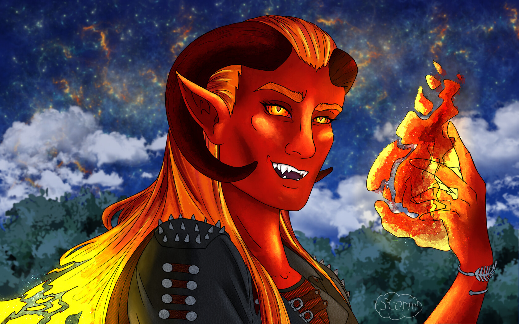 ArtStation - DnD Tiefling - Tyger