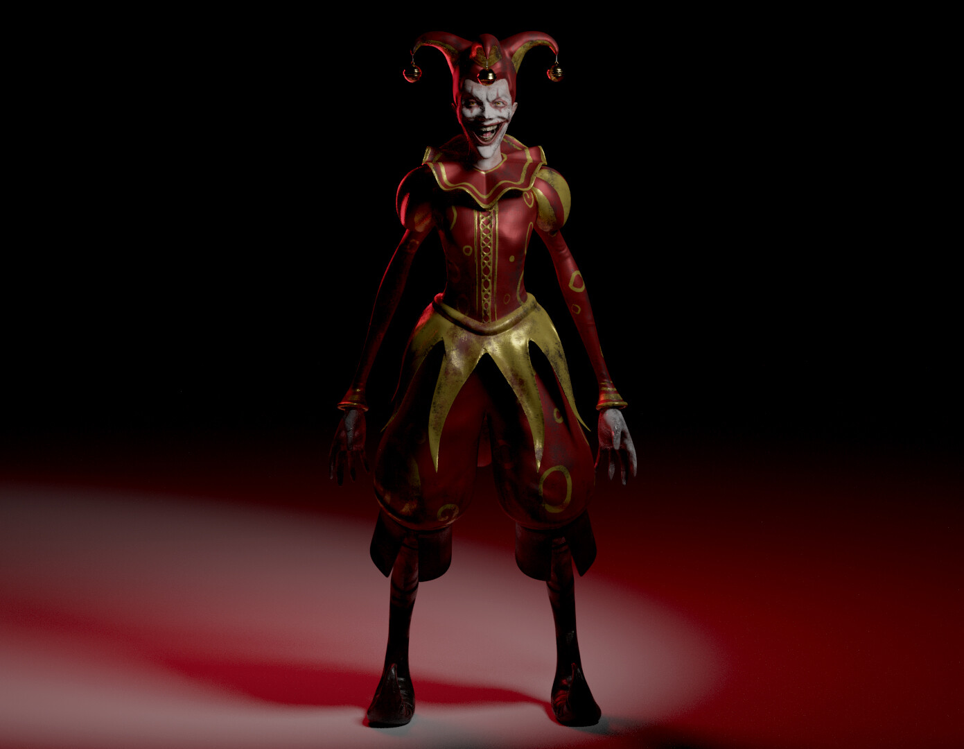 Evil Jester By Robbie2035 On Deviantart