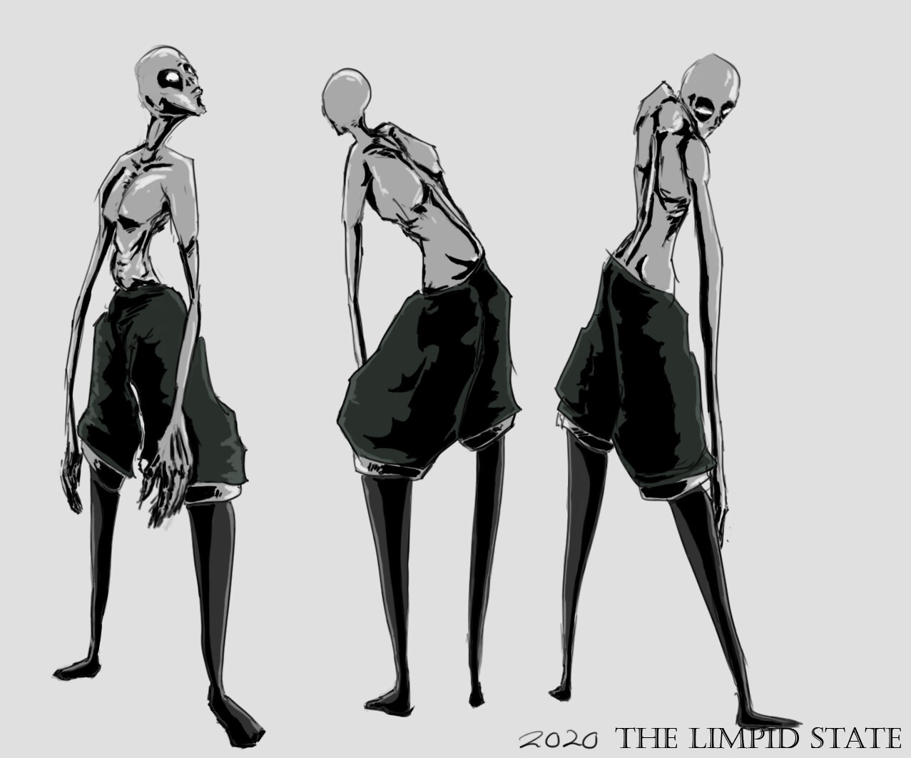 ArtStation - Monster Character Turnaround 1