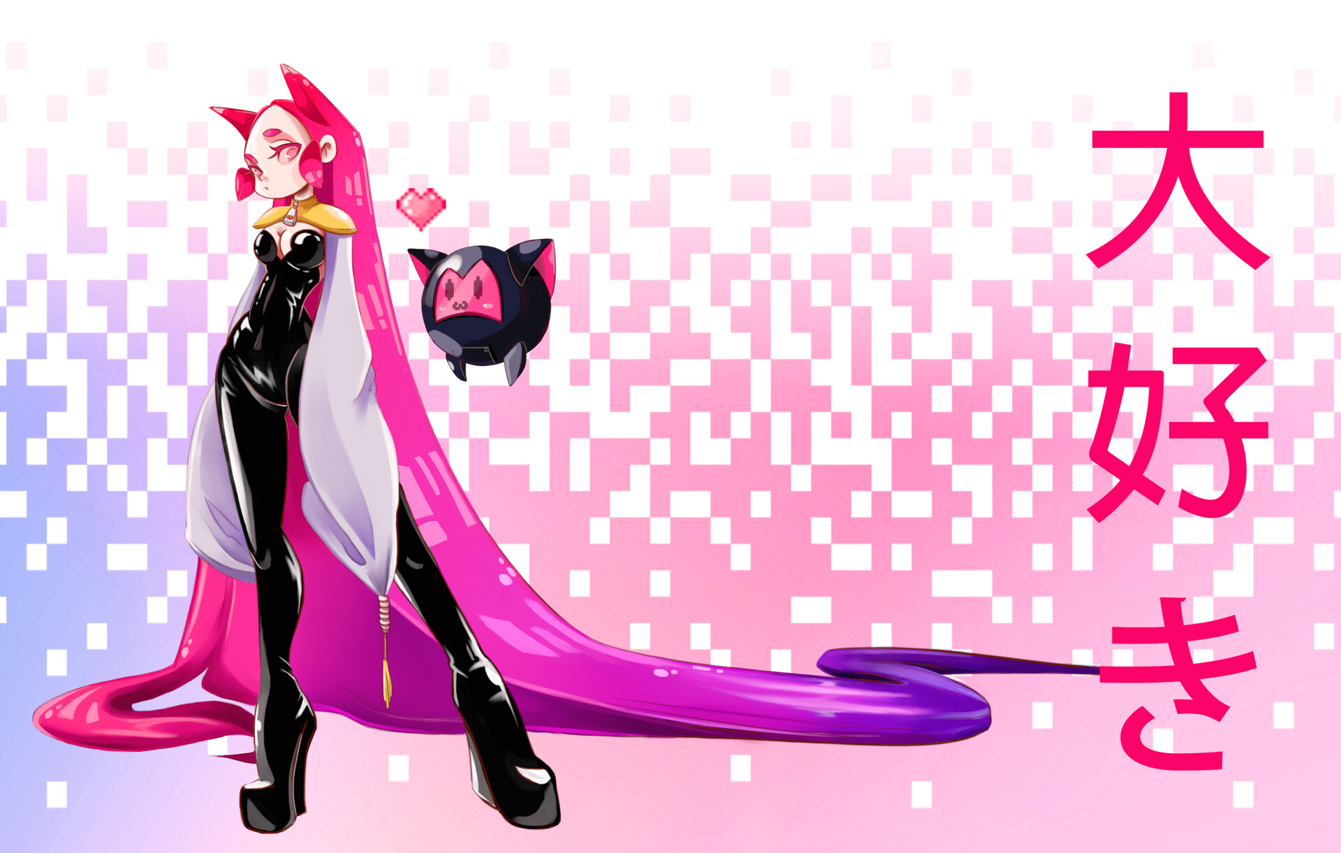 ArtStation - Neko-bot love