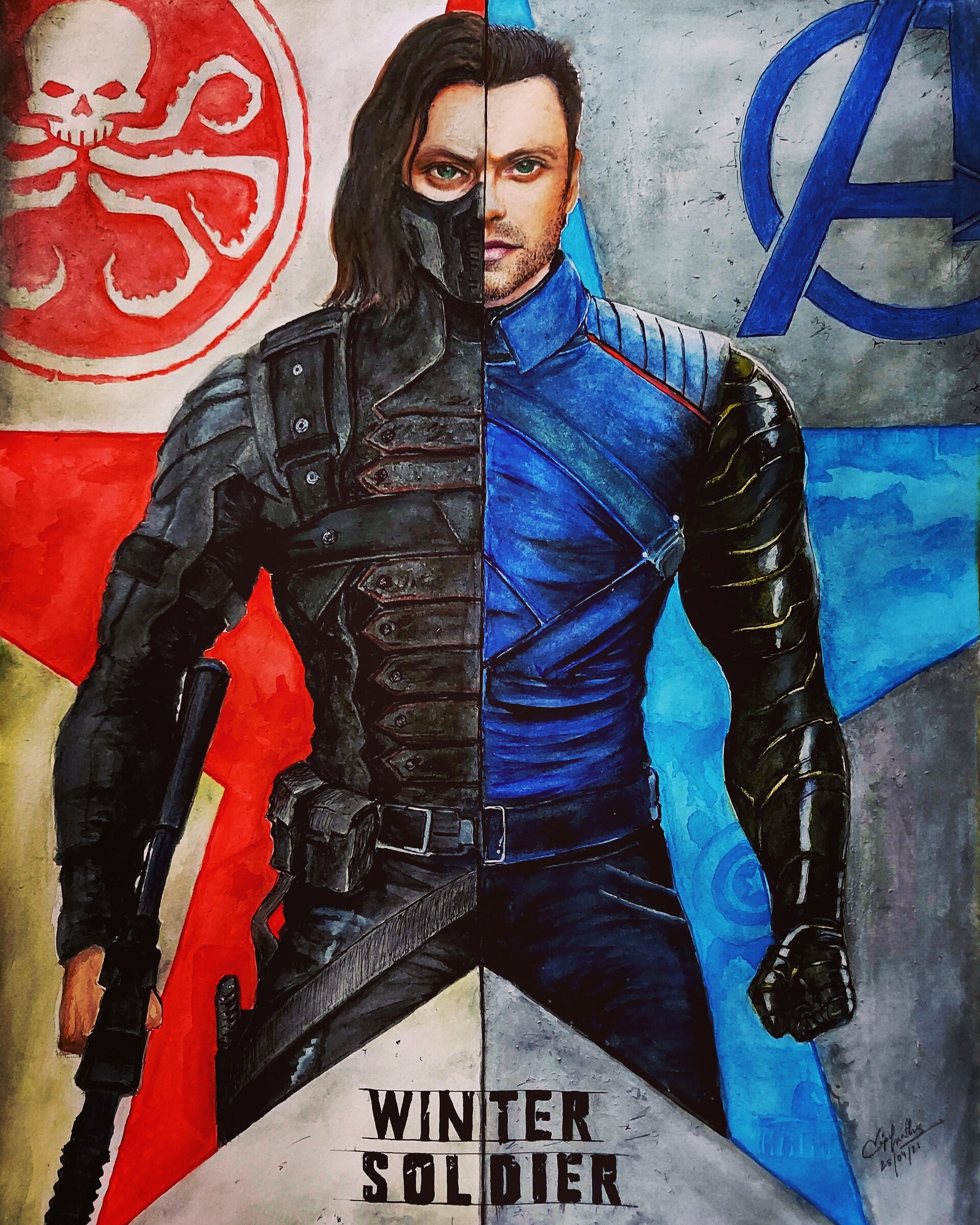 Winter Soldier Concept Art