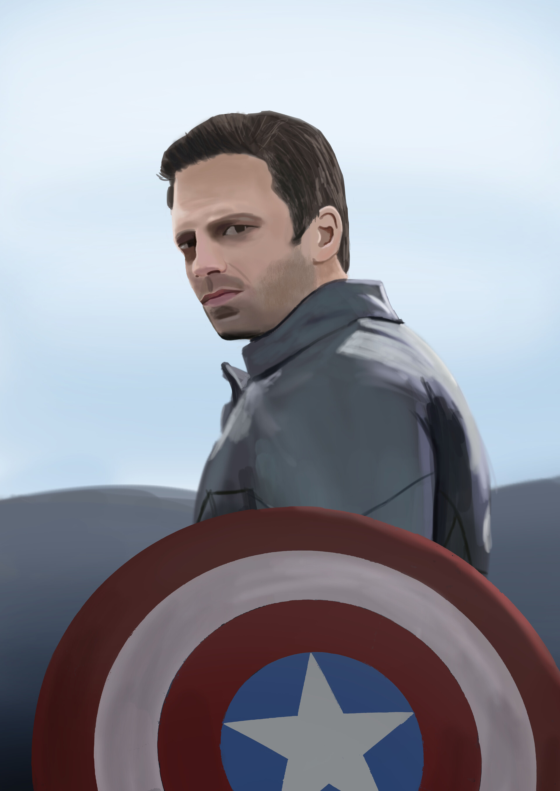 ArtStation - Winter soldier