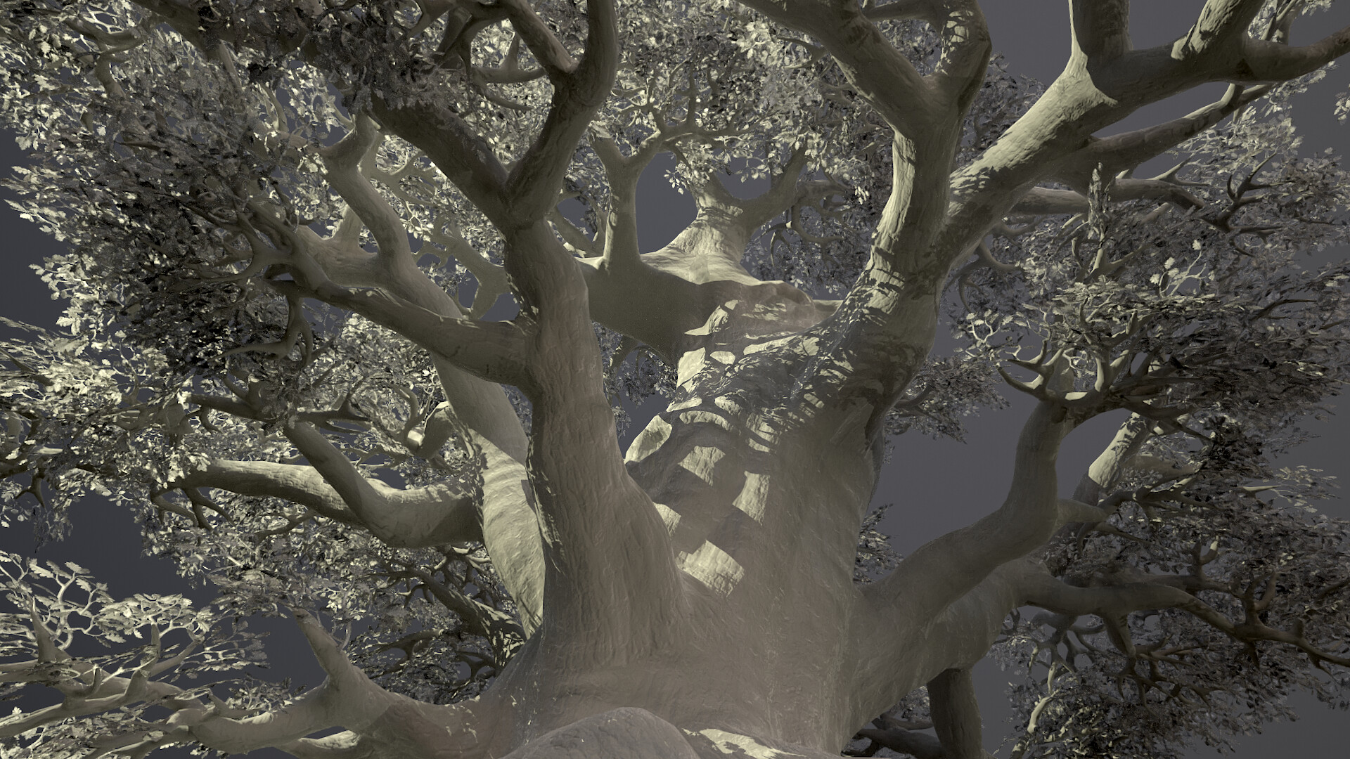 ArtStation - Ancient Oak Tree