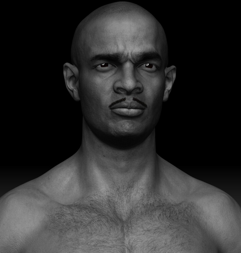 ArtStation - Damon - Bust