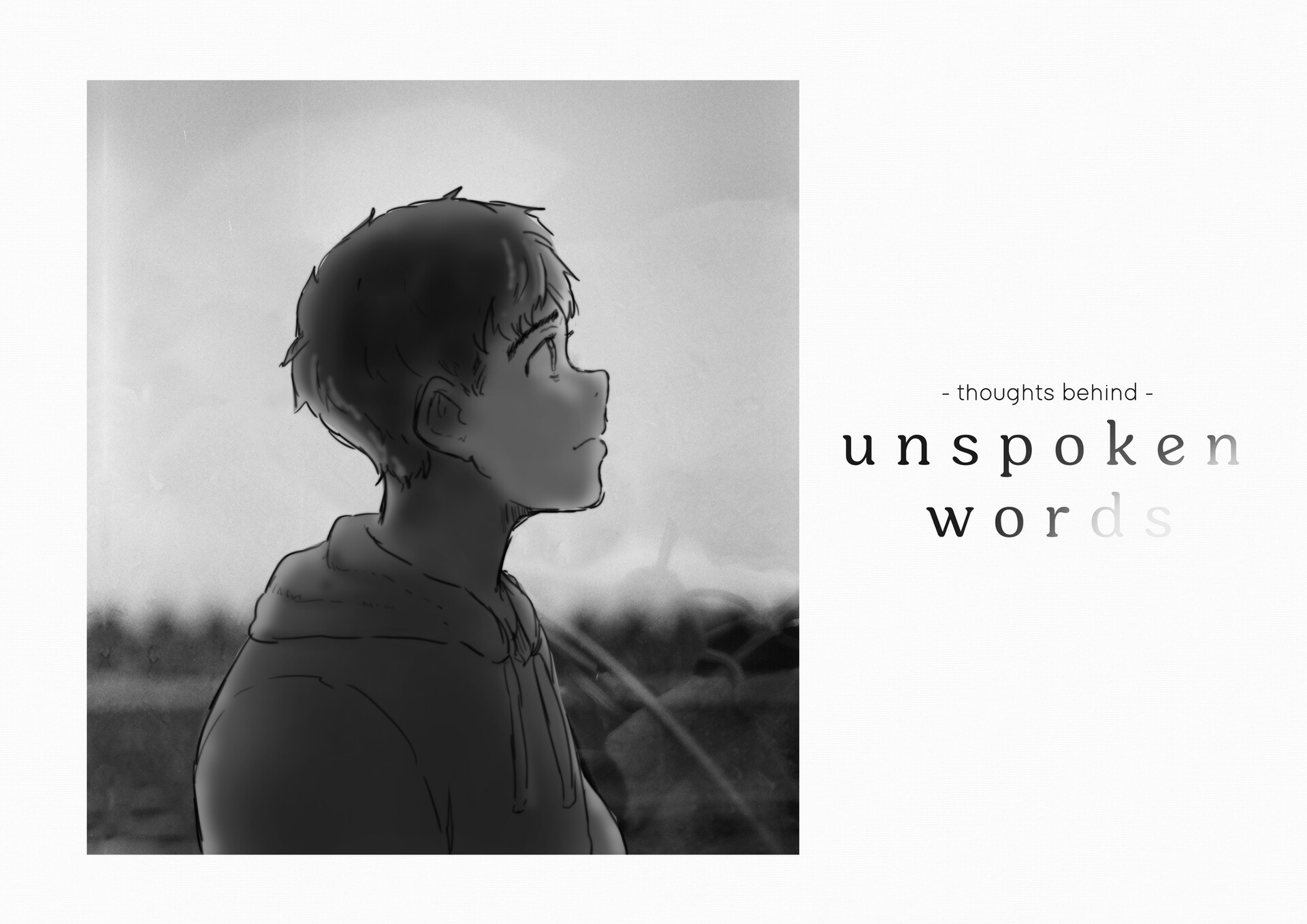 ArtStation - thoughts behind "unspoken words"