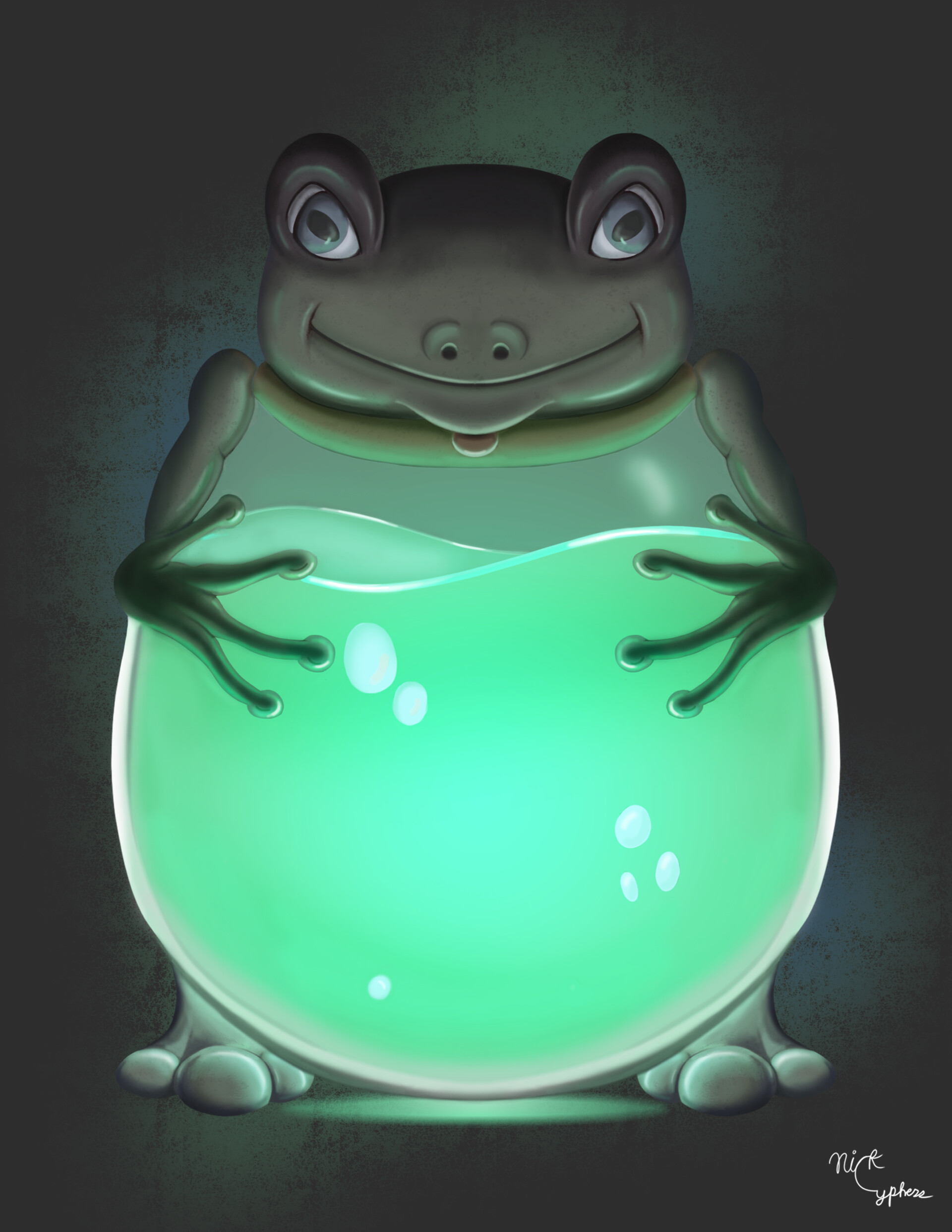 ArtStation - Potion of Frog Attributes
