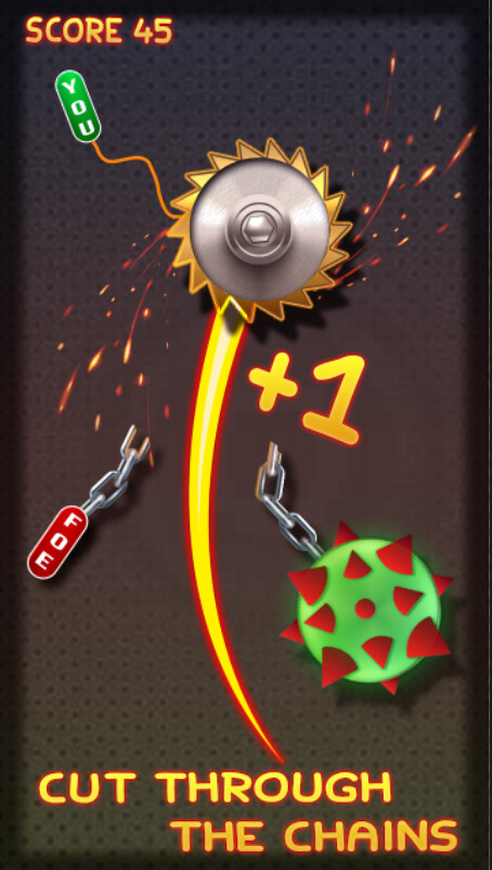 ArtStation - Swipe n Cut.io 2D Game - Dark Metal Theme