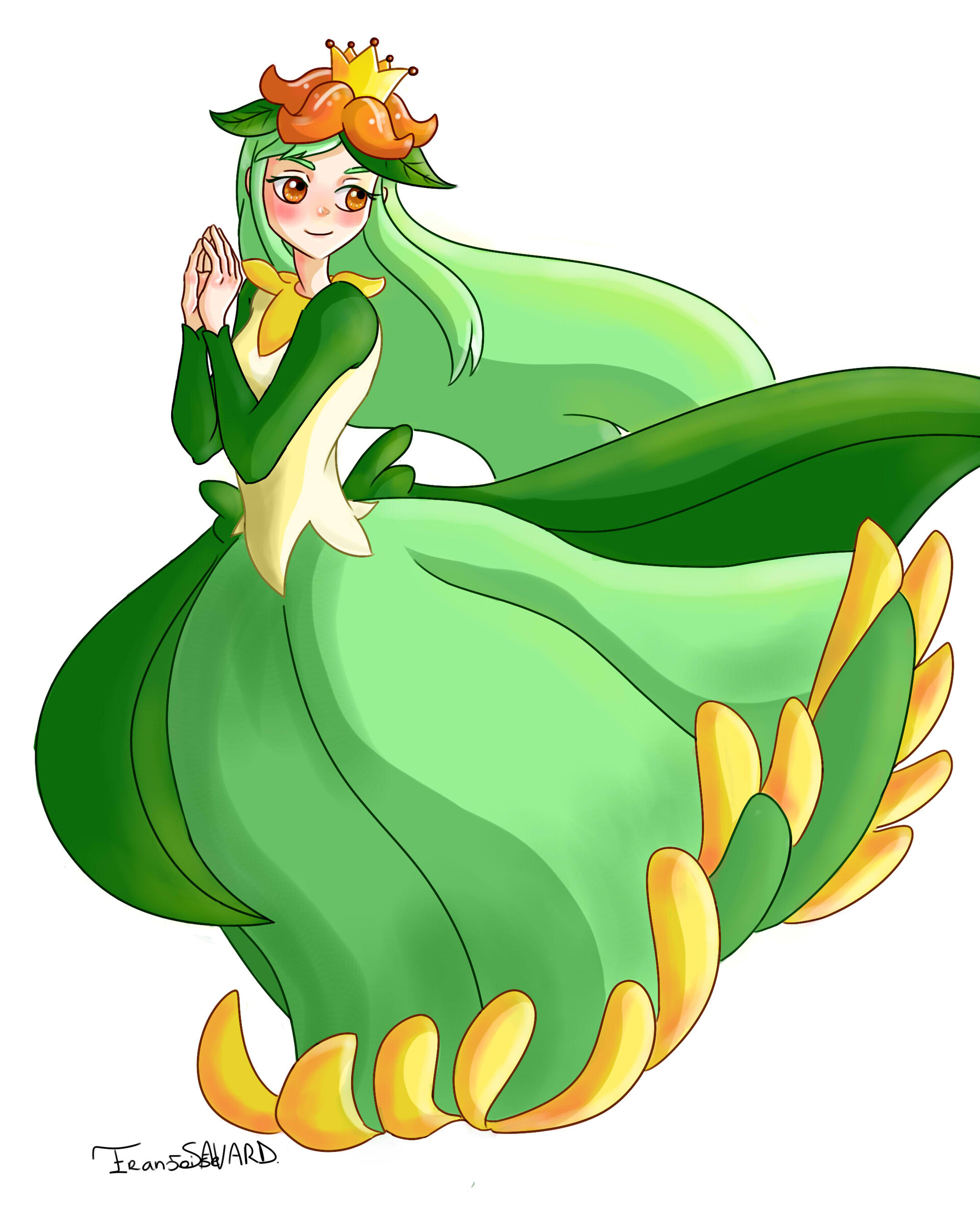 Pokemon Lilligant Humano